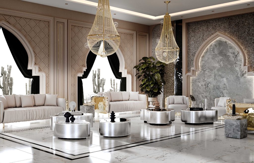 Arabic Majlis in the Middle East: Luxury Interiors by Algedra